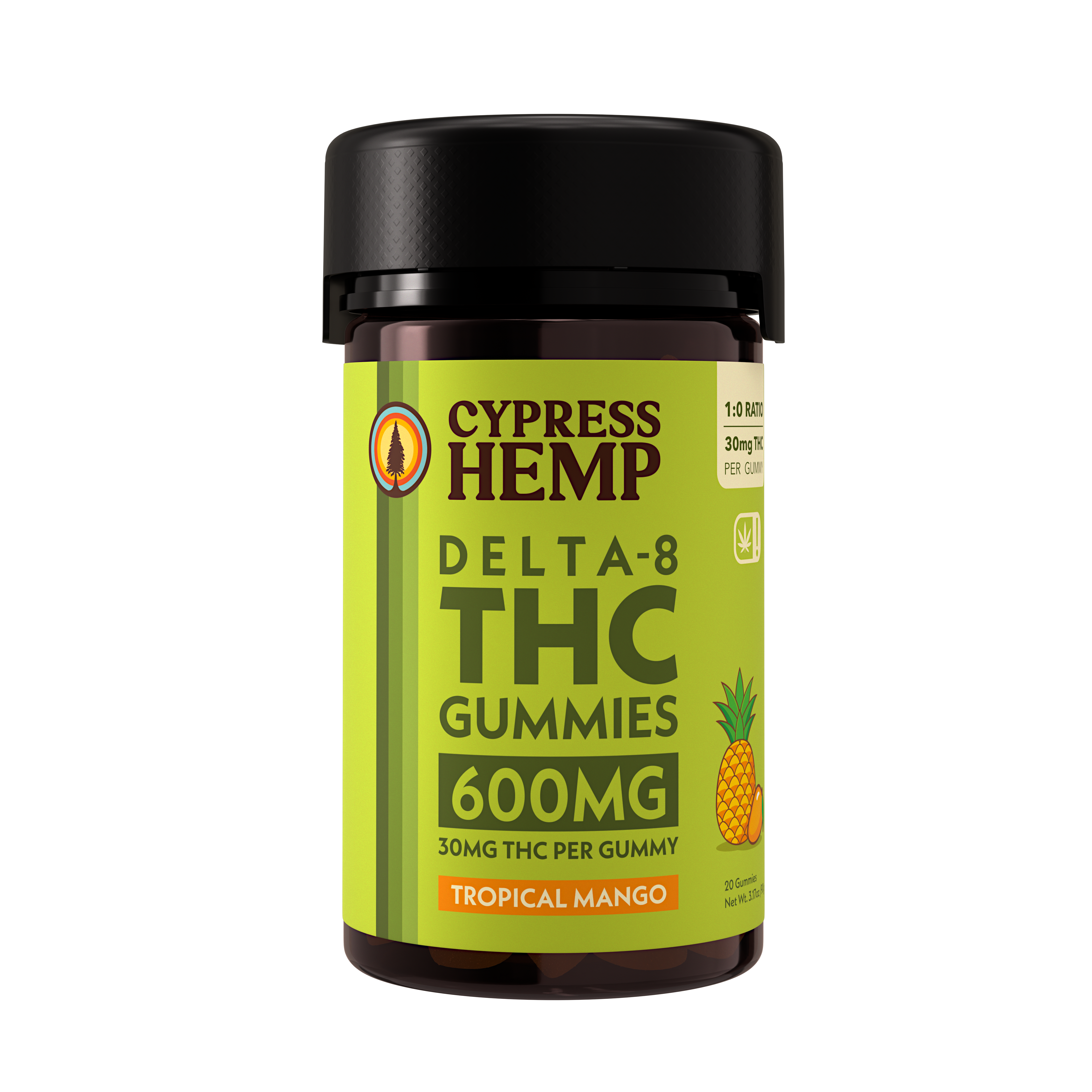 CBD & THC Gummies – Cypress Hemp